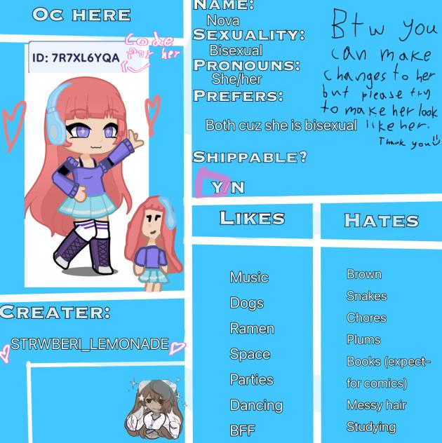 For Aleena’s Gl2 comic (i forgot title) - ibisPaint