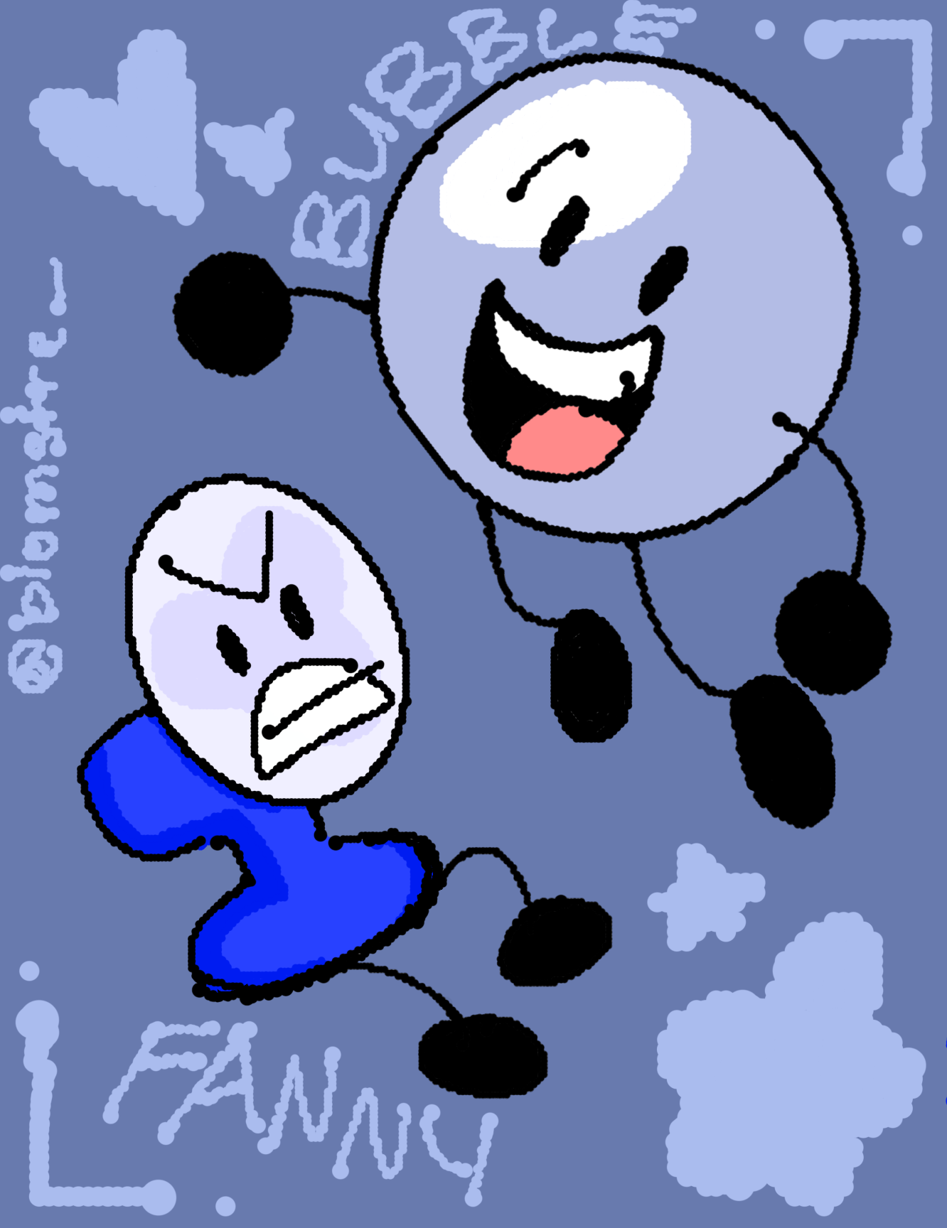 bubble and fanny - ibisPaint