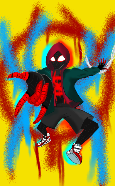 Spider-Man into the spider-verse - ibisPaint