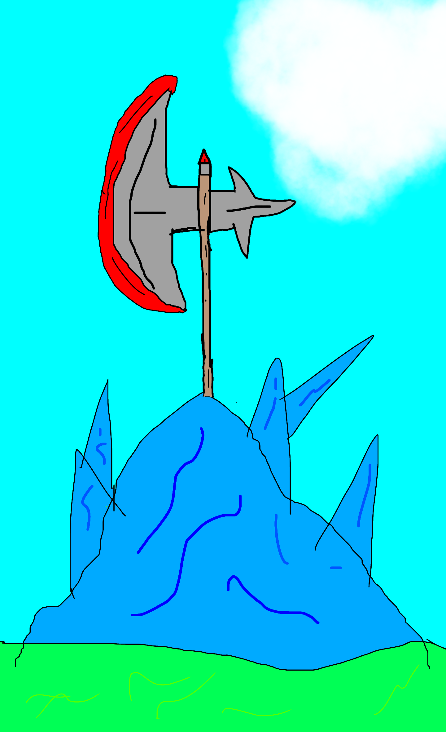 Axe of Ignition - ibisPaint