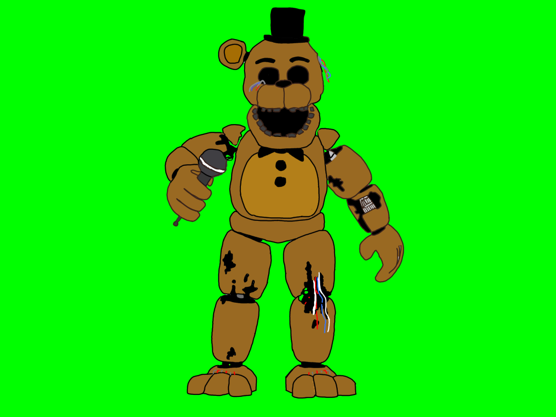 Wither golden Freddy - ibisPaint