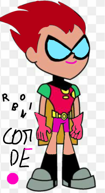 Robin cor de rosa kkkkkk - ibisPaint