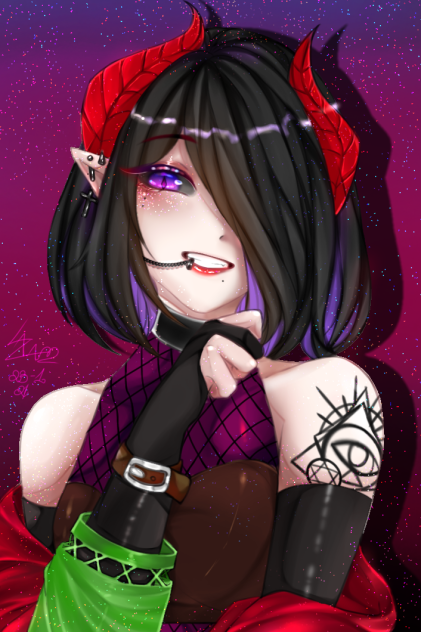 speedpaint-Lunie - Mascot - ibisPaint