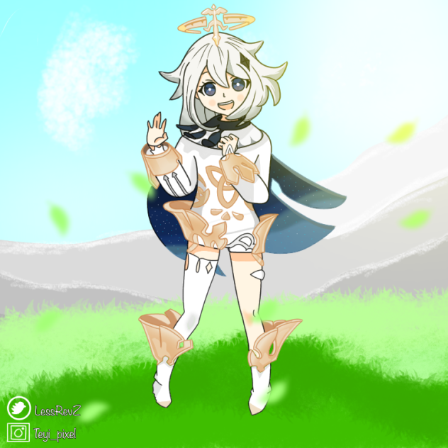 Emergency Food Paimon - ibisPaint