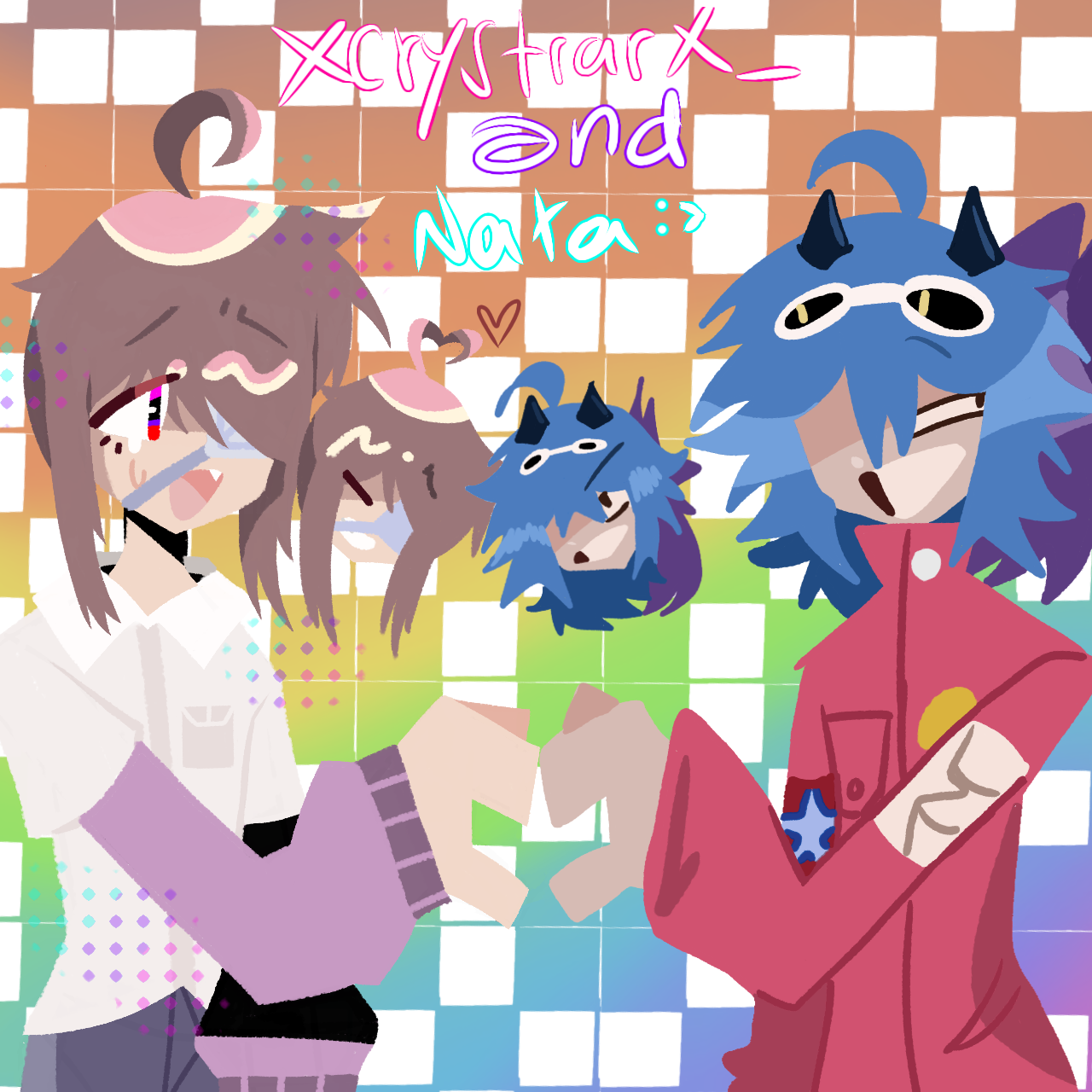 Fake Collab with Crys!!!! - ibisPaint