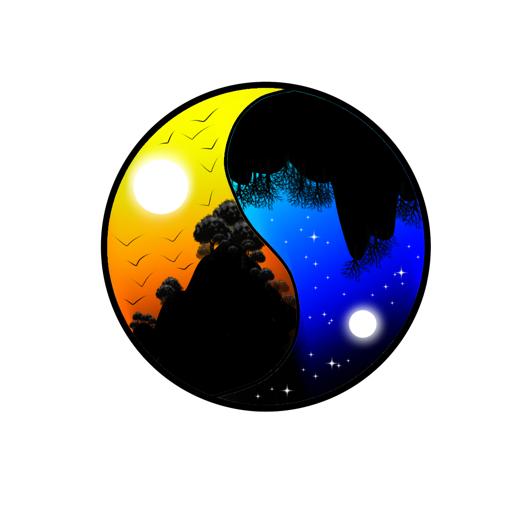 Yin yang - ibisPaint