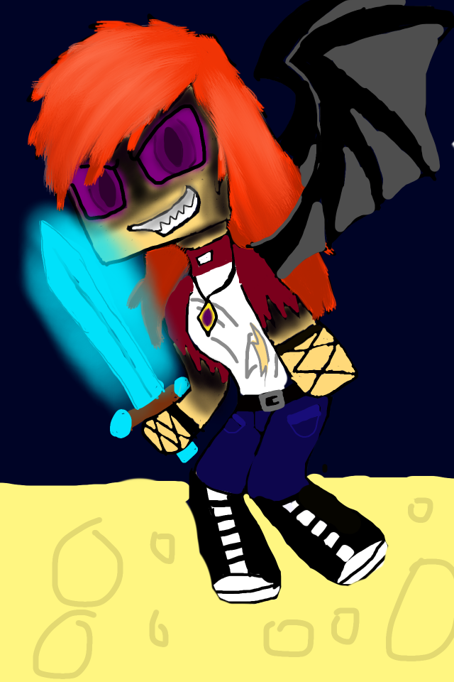 Sierra (Minecraft OC - ibisPaint