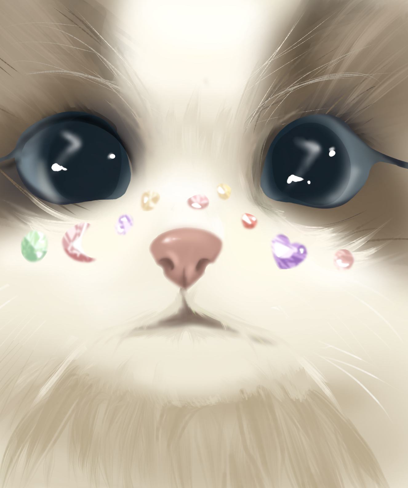 Sooooo cute cat🐱 - ibisPaint