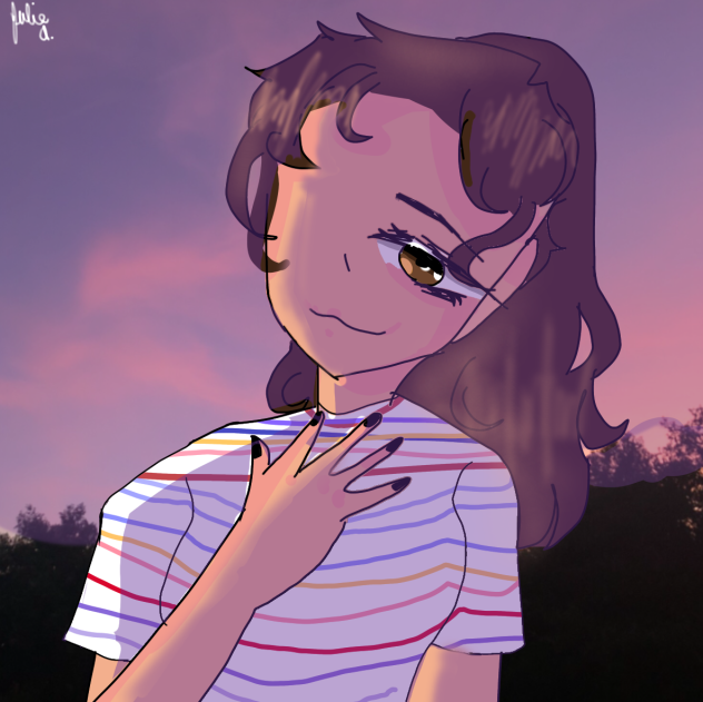 Myself (Julie Anderson) - ibisPaint