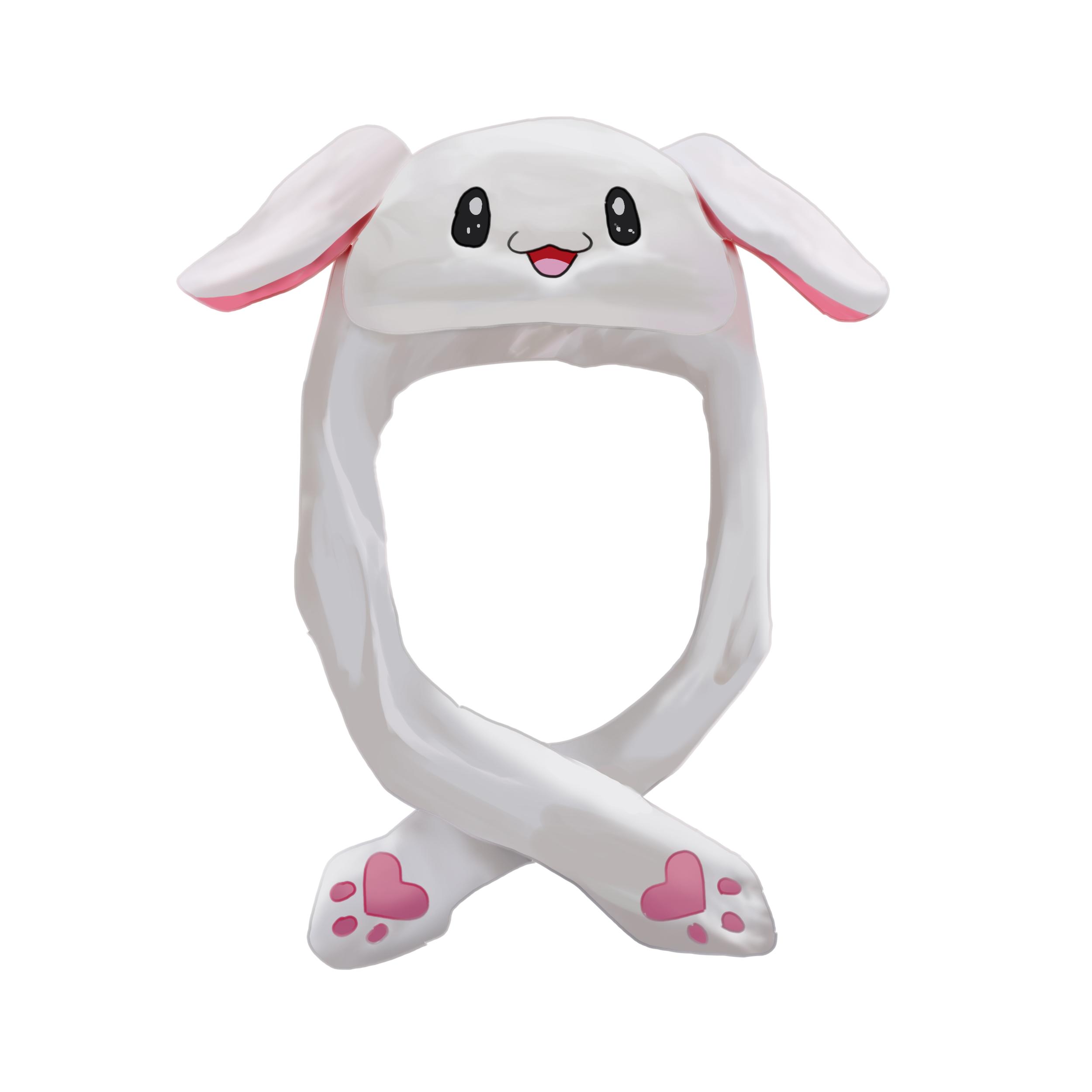 Plush Bunny Hat - ibisPaint