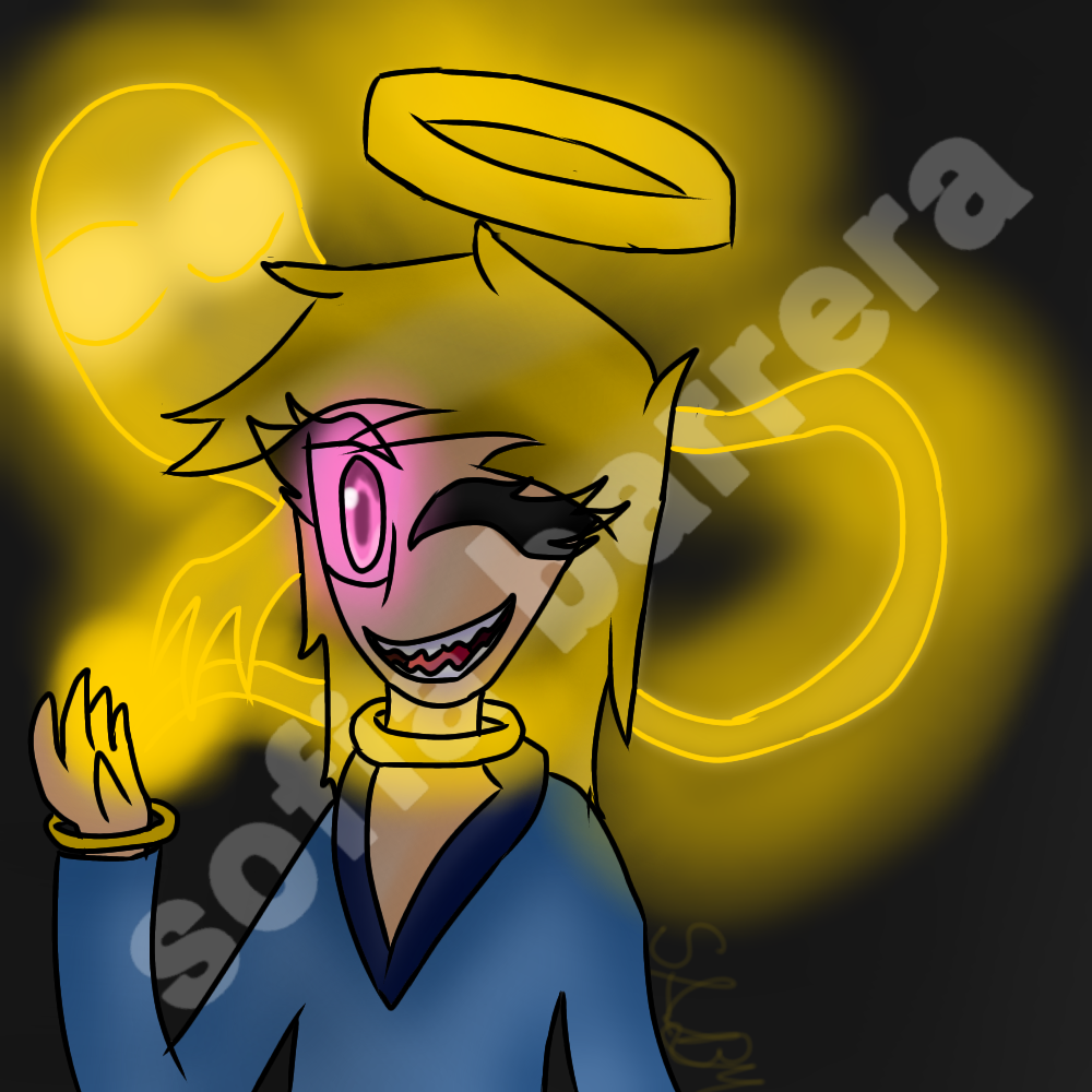 enyel el angel retorcido - ibisPaint