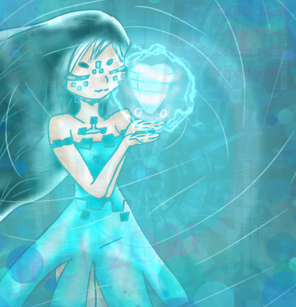 Cyber Girl - ibisPaint