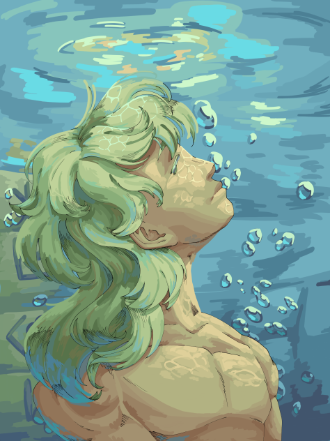 help im under da water - ibisPaint