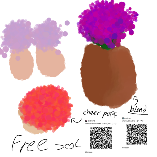 Free brushes - ibisPaint