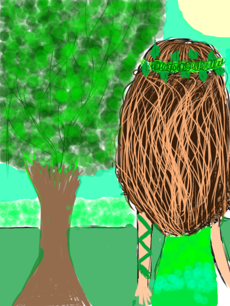 Element Earth Goddess - ibisPaint