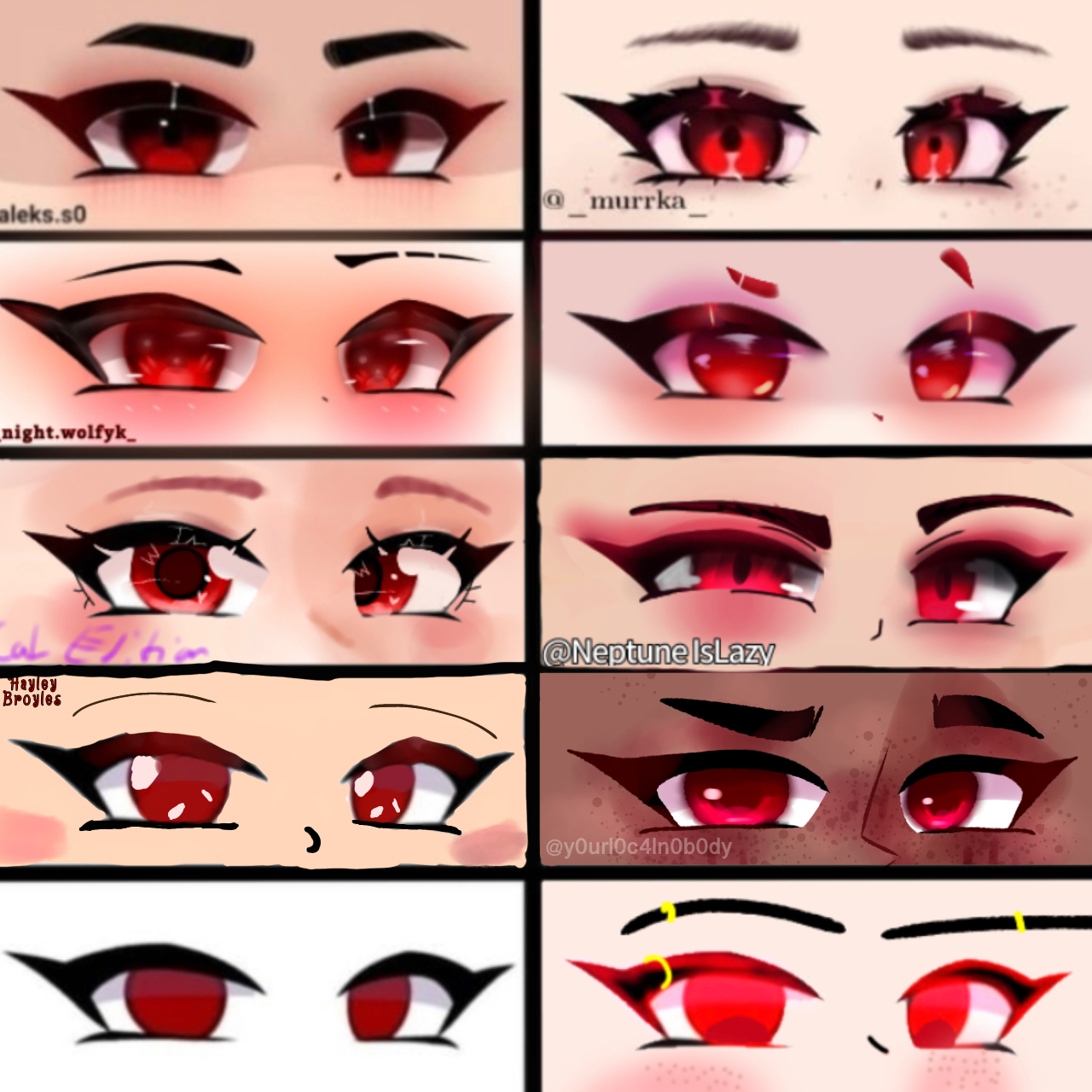 Eye shading collab! - ibisPaint