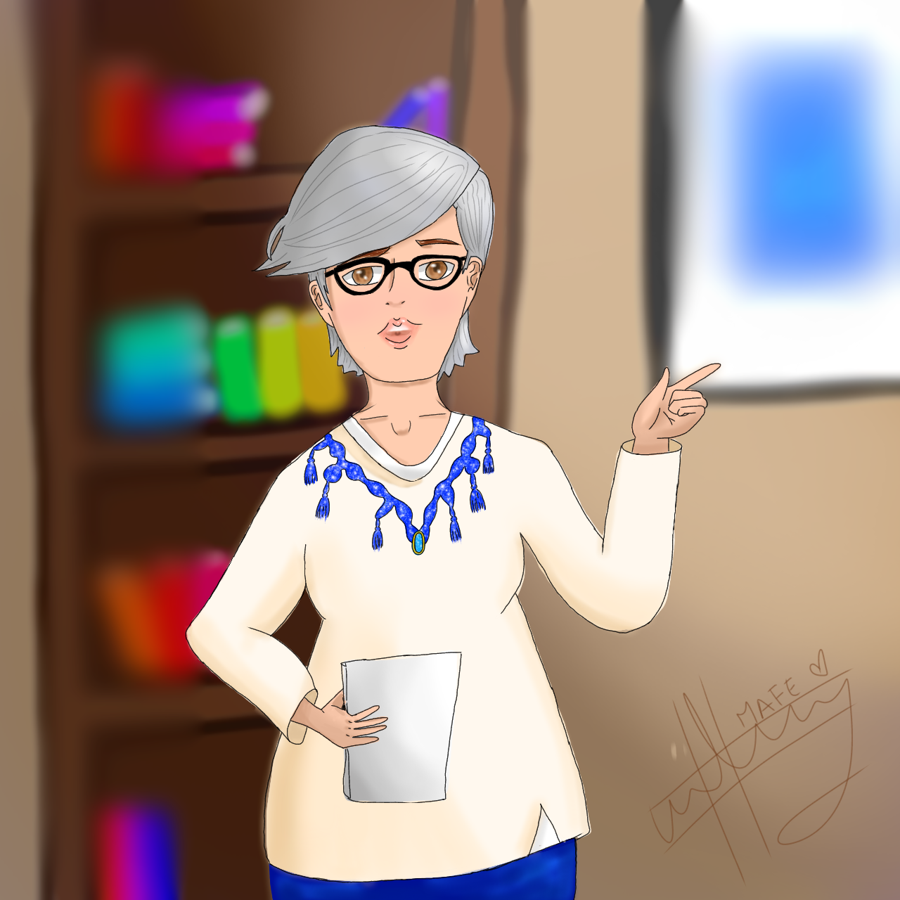 teacher - ibisPaint