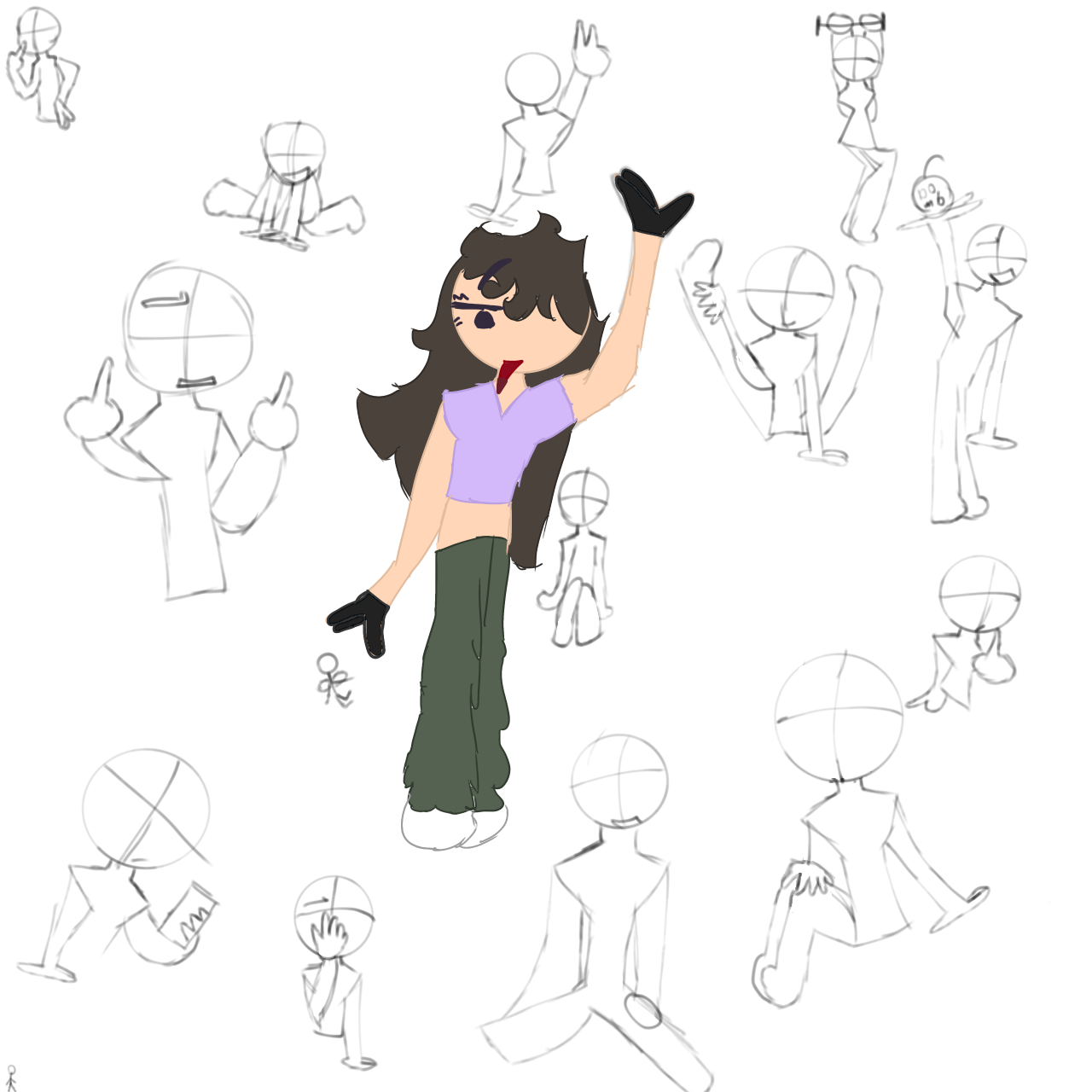 pose callob! - ibisPaint