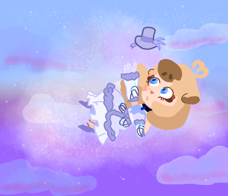 Falling somewhere - ibisPaint