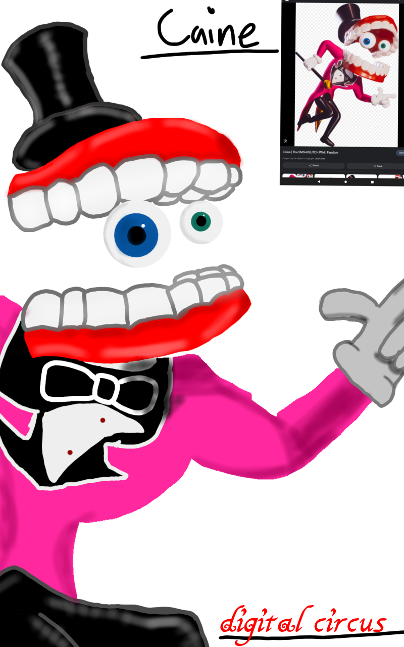 Caine (digital_circus) - ibisPaint