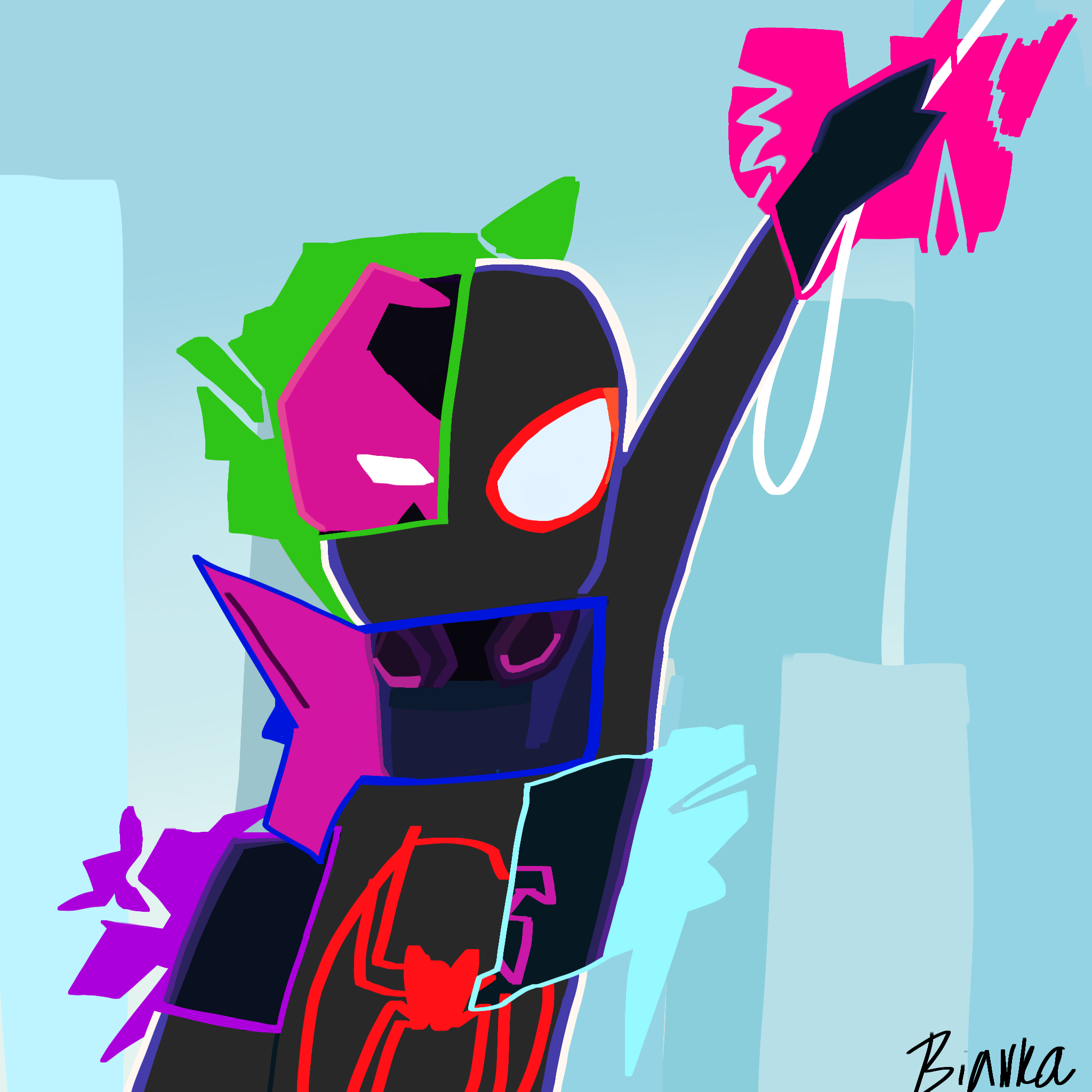 MILES GLITCHING - ibisPaint