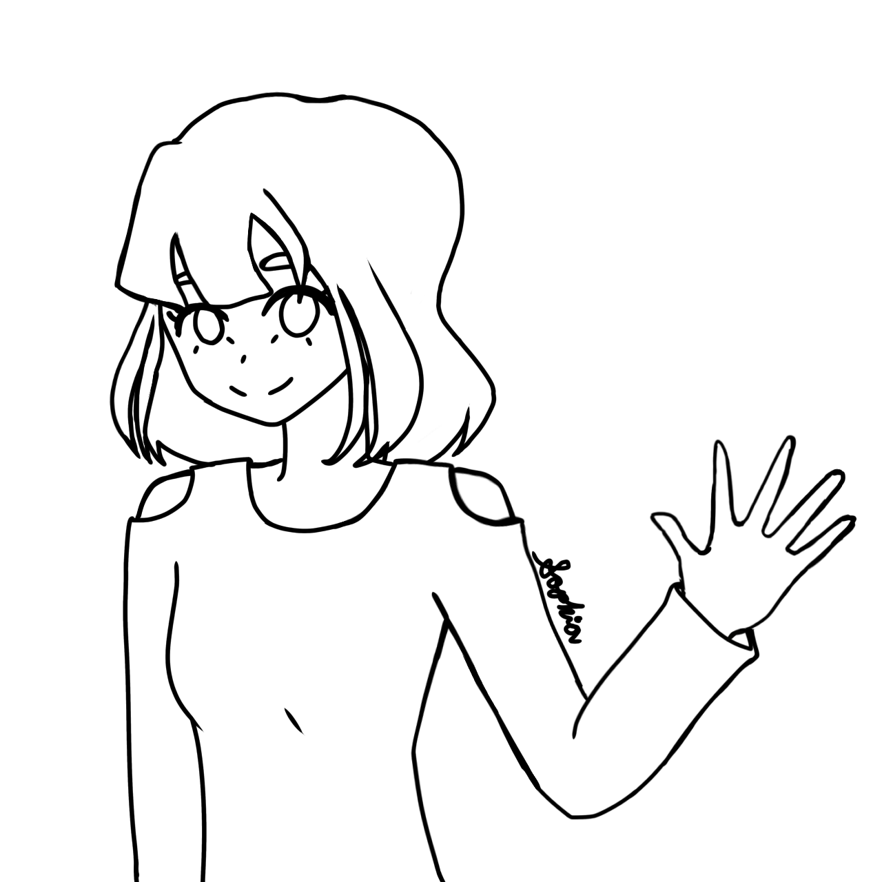 Roblox drawing i made with lineart - ibisPaint