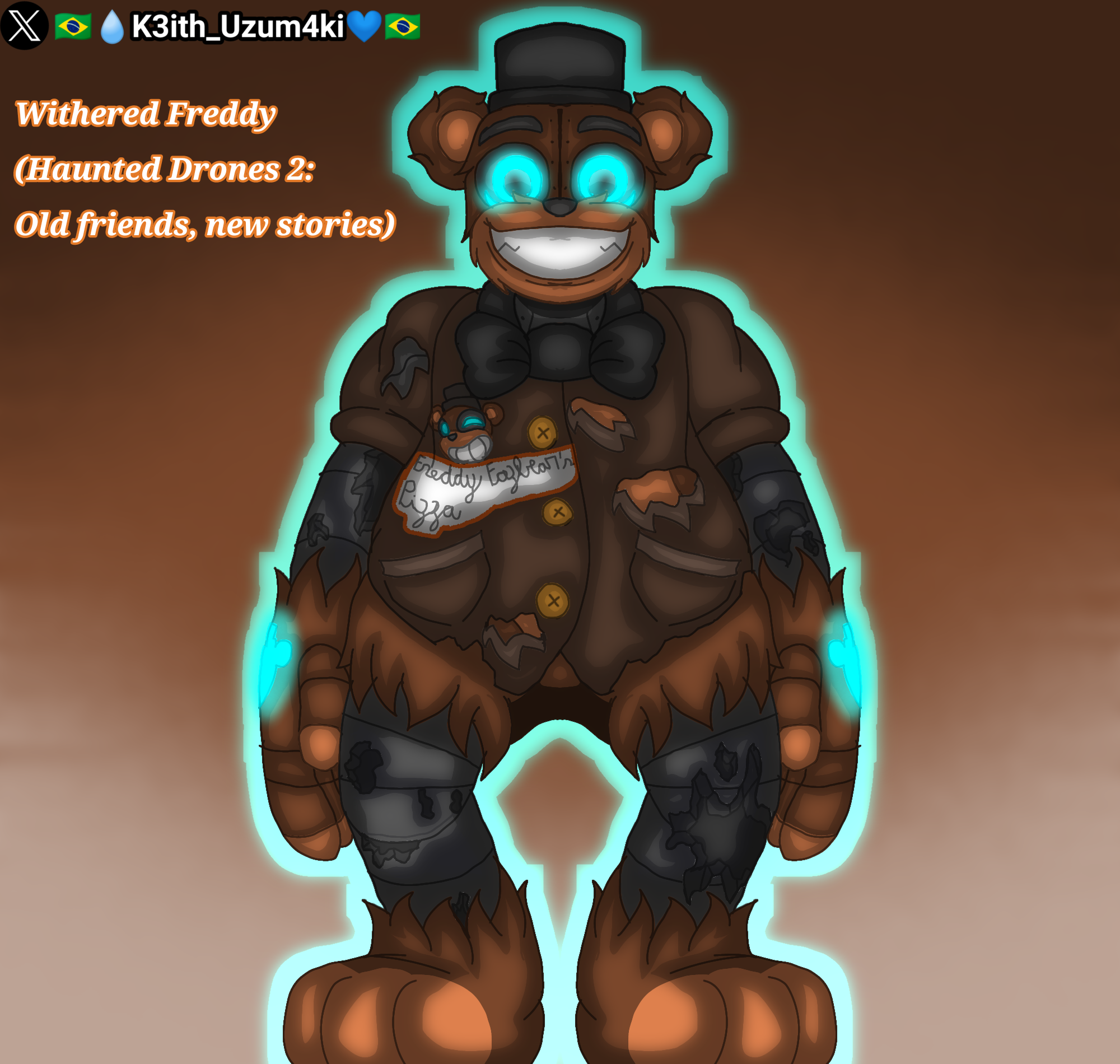 W. Freddy - Haunted Drones 2 - ibisPaint