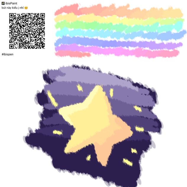 cọ mà tui mới tạo - ibisPaint