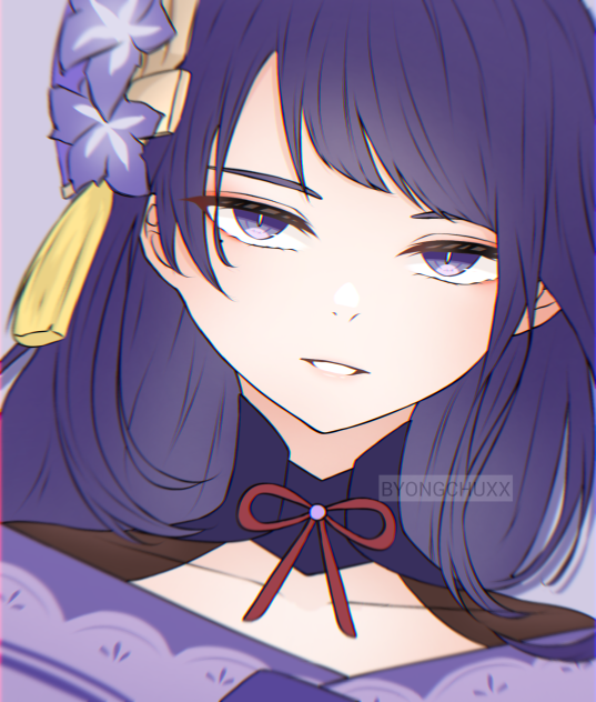 RAIDEN SHOGUN FANART #01 - ibisPaint