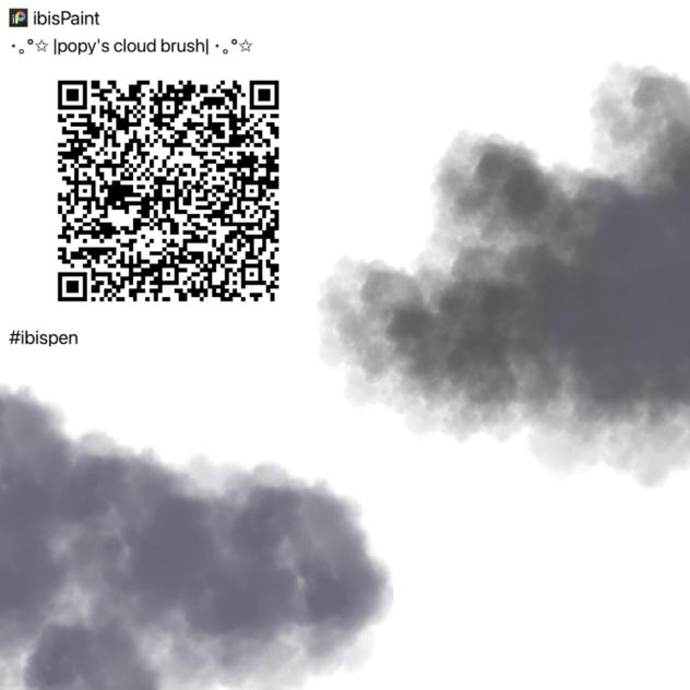 cloud brush - ibisPaint
