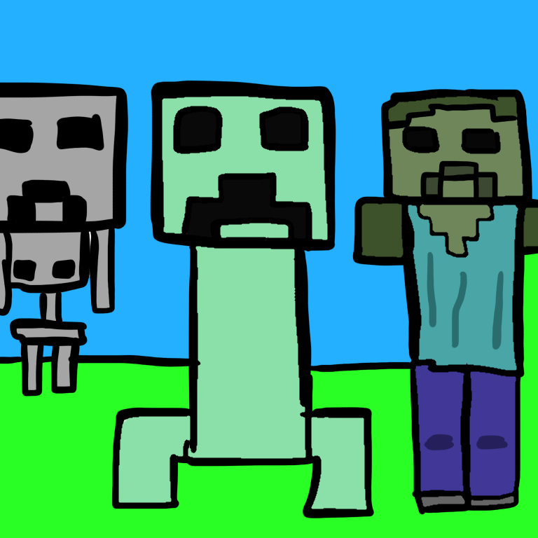 minecraft - ibisPaint