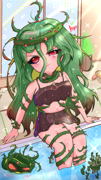 Tangle kelp princess - ibisPaint