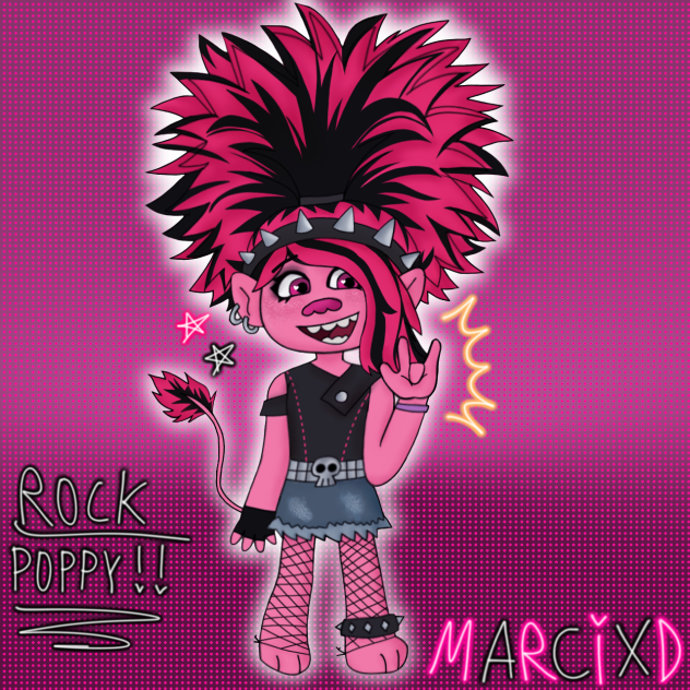 Rock poppy 🙏 - ibisPaint