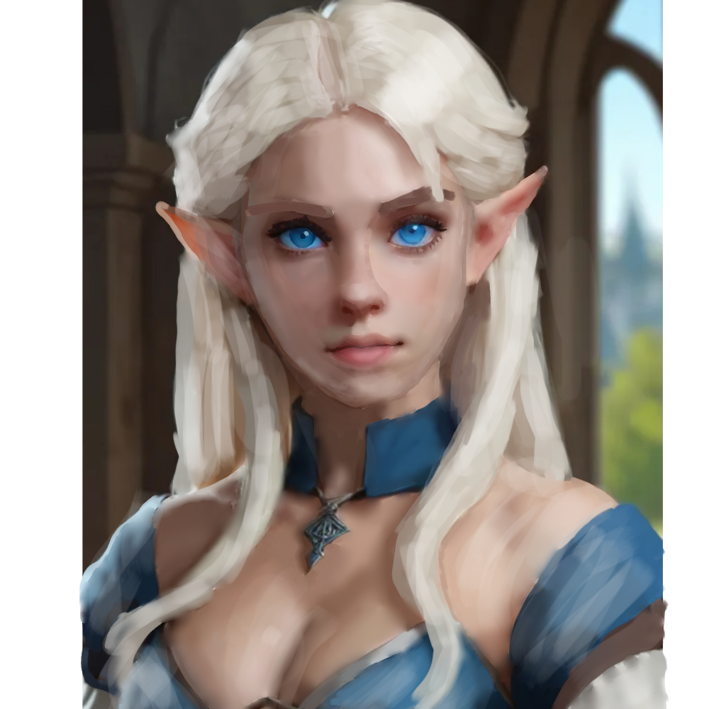 elf maiden - ibisPaint