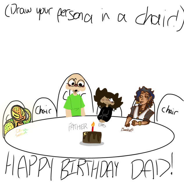 HAPPY B-DAY DAD COLLAB - ibisPaint