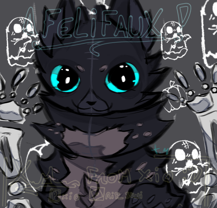 felifaux🐈‍⬛🎃 - ibisPaint