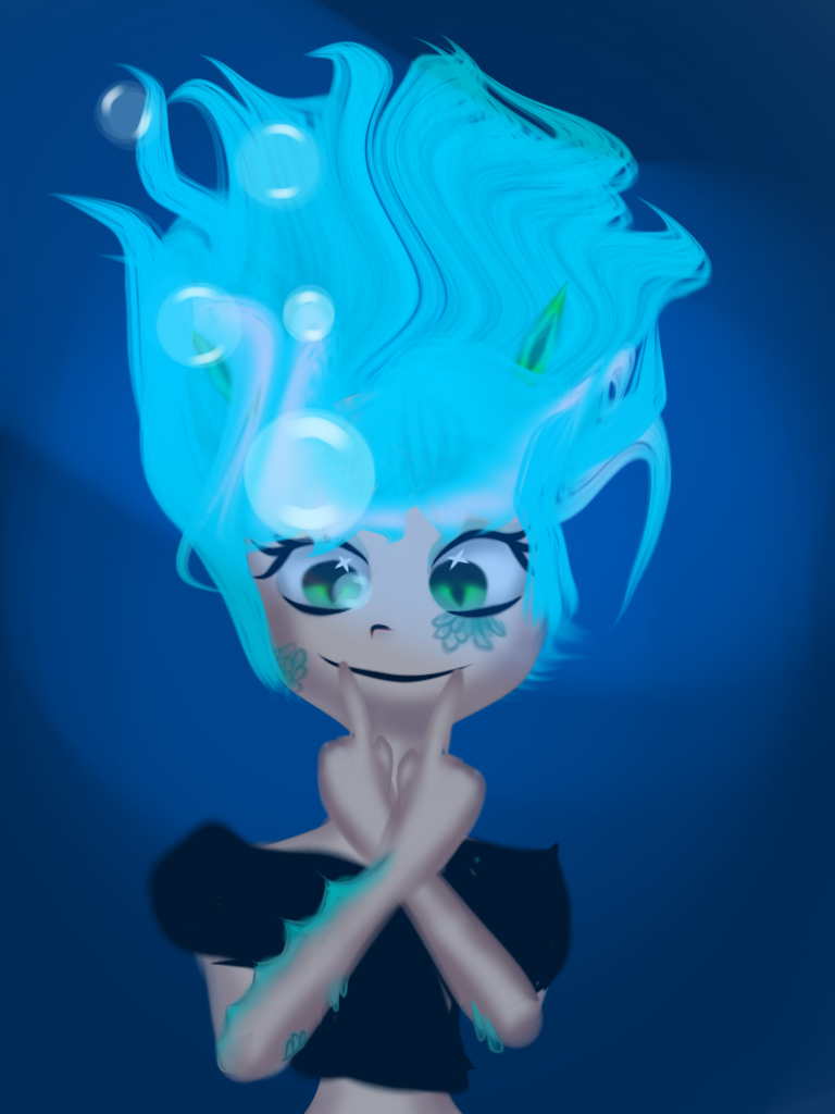 sorria pra foto - ibisPaint