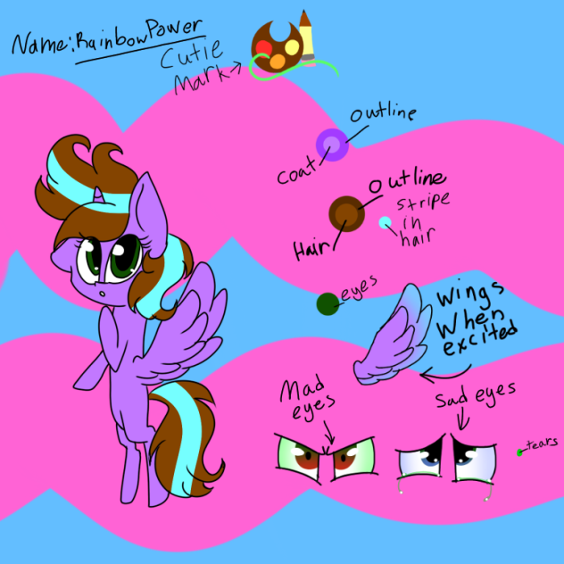 My oc color guide(no editing) - ibisPaint