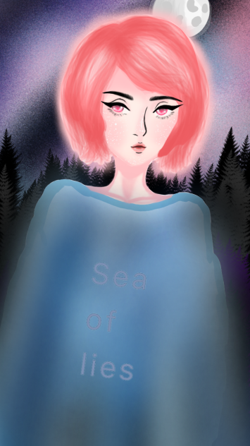 sea of lies - ibisPaint