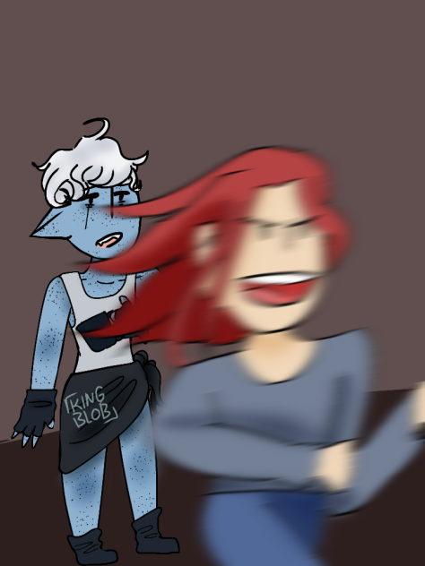 Jonah and Akel - ibisPaint