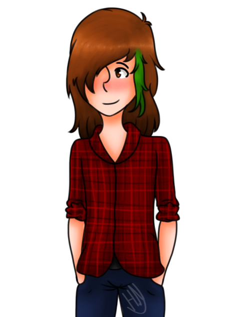 Mona In Plaid - ibisPaint