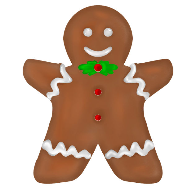 Gingerbread man - ibisPaint