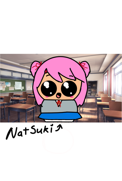 Natsuki Chibi mode - ibisPaint