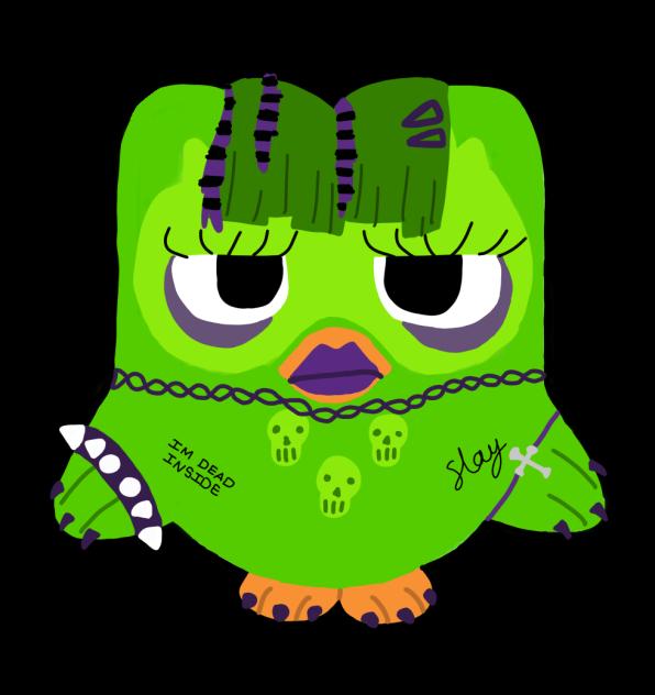 Emo Duolingo - ibisPaint