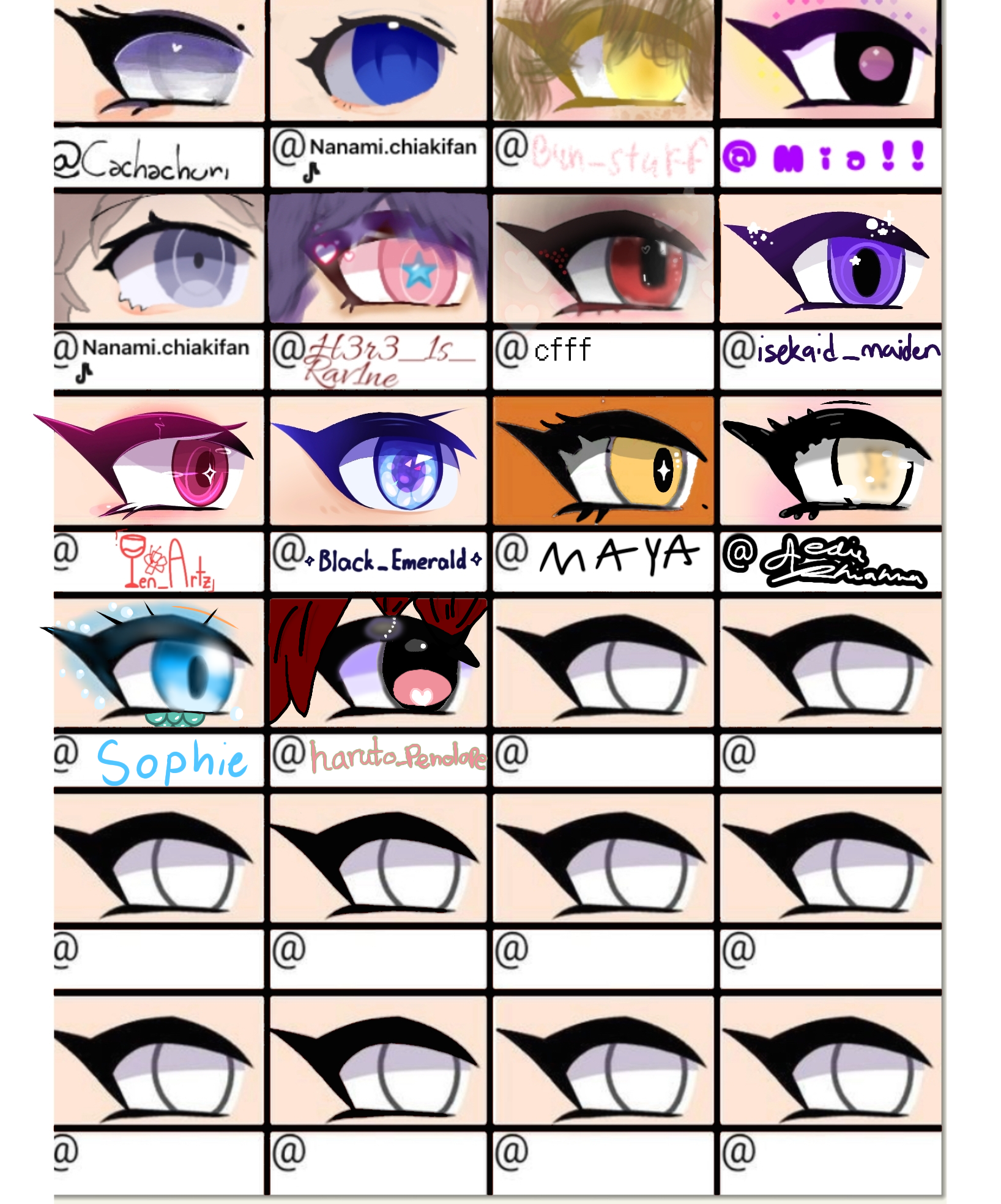My first eye Collab - ibisPaint