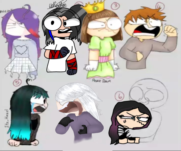 Angry collab - ibisPaint