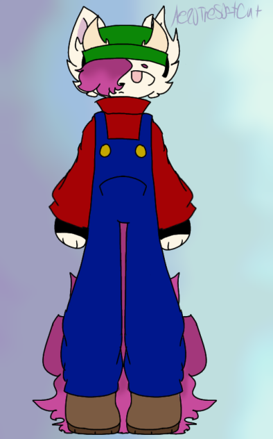 Waffle in Ibmab's outfit - ibisPaint