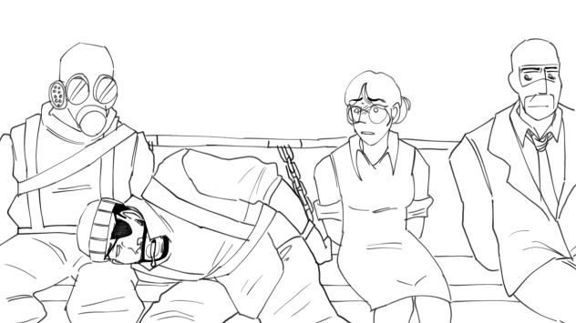 Tf2 comic scene - ibisPaint