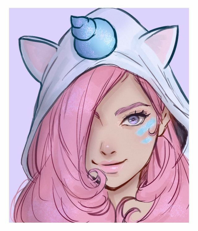 menina unicornia - ibisPaint