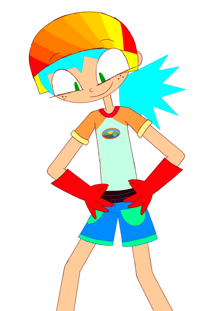 D.D. Danger prepared for Rockclimbing P1 - ibisPaint